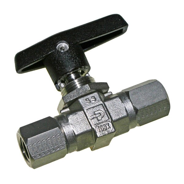 4F Parker 4F-B6LJ2-SSP Ball Valve B Series 1/4 FNPT PTFE 6000PSI ...