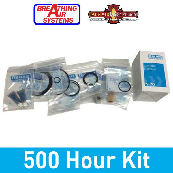 A-14-F5/6-A1 OEM Bauer Compressors Maintenance Kit for K14 Compressor ...