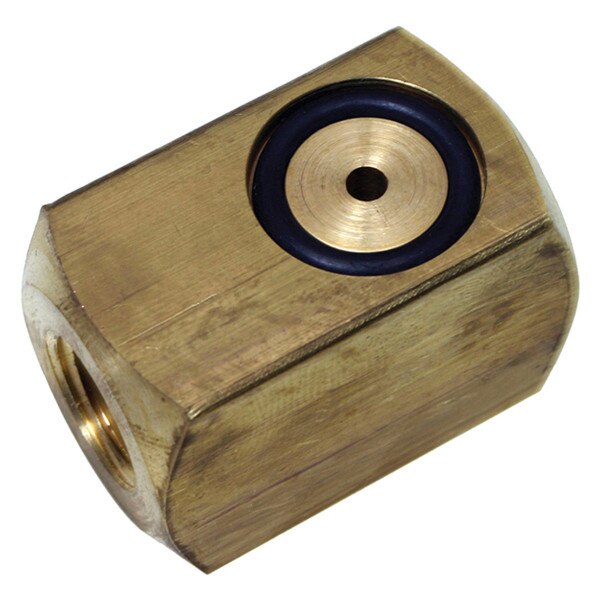 B91 SCUBA Diving Brass Block Connector | Breathing Air Systems