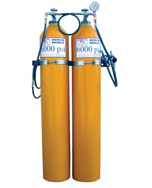 CS6-2 Two Cascade Cylinders With Plumbing HP Hose 6000PSI | High ...