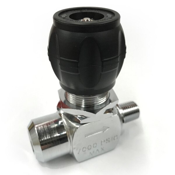 CVP-FM Female to Male High Pressure Panel Mount Line Valve 7000PSI ...