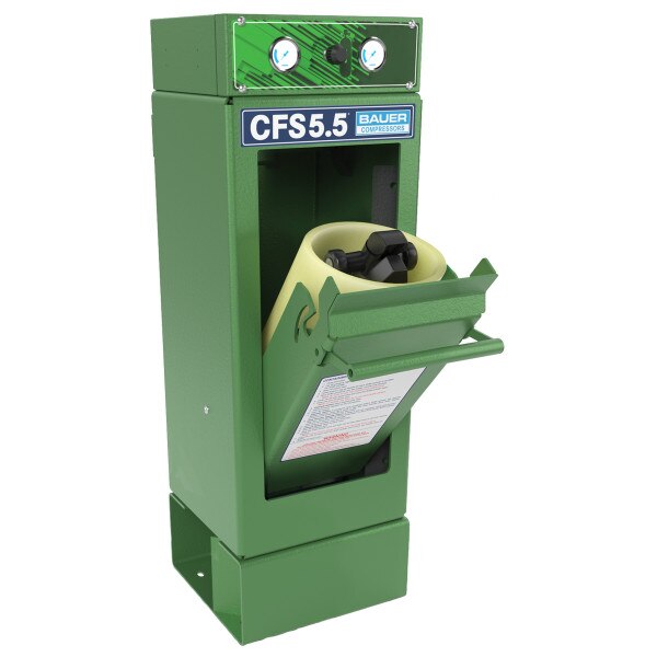OXY-1S BAUER Compressors One Position Oxygen Containment Fill Station ...